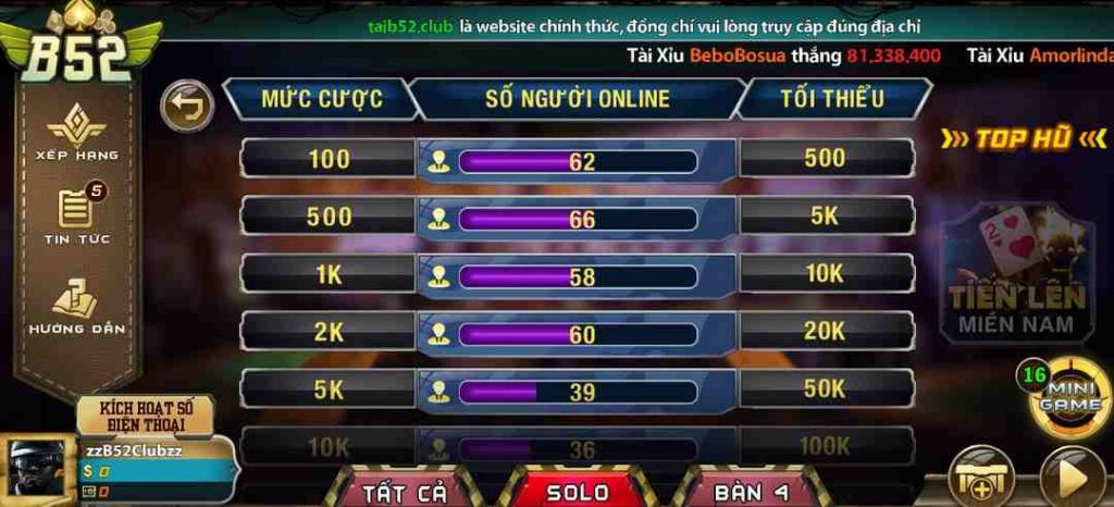 Review B52 - Cổng game trực tuyến với các thế mạnh vượt trội